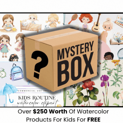 Watercolor for Kids Mystery Box – Learn Wreath Guides